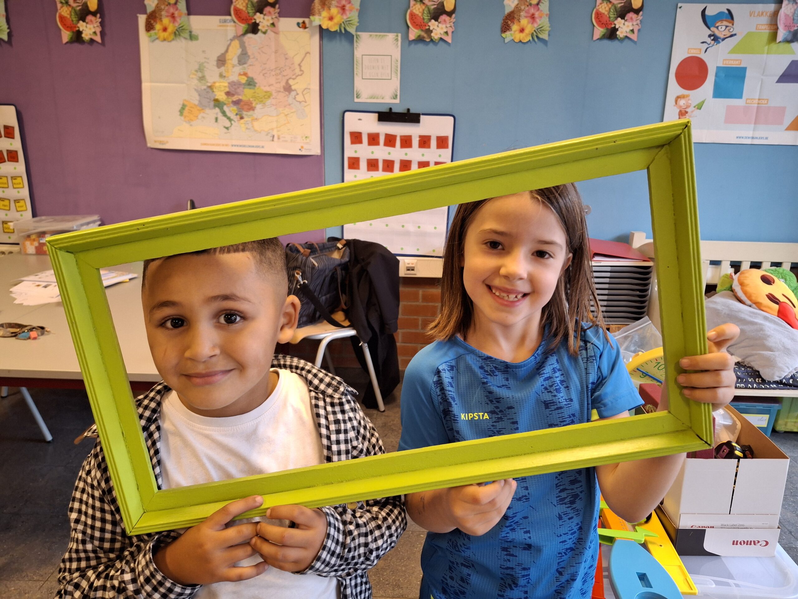 Reporters van de week: Junayd en Mona - GBS Het Kompas